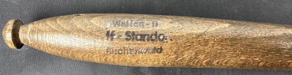 concentration camp BUCHENWALD Waffen SS KAPO Jew Jewish marked whip ...