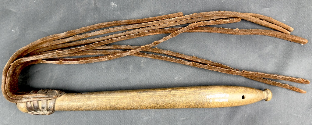 concentration camp DACHAU Waffen SS KAPO Jew Jewish marked whip truncheon