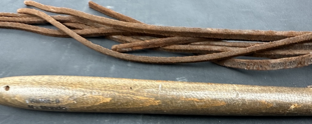 concentration camp BUCHENWALD Waffen SS KAPO Jew Jewish marked whip ...