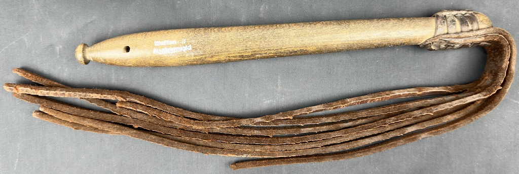 concentration camp BUCHENWALD Waffen SS KAPO Jew Jewish marked whip ...