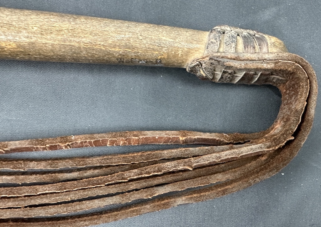 concentration camp BUCHENWALD Waffen SS KAPO Jew Jewish marked whip ...