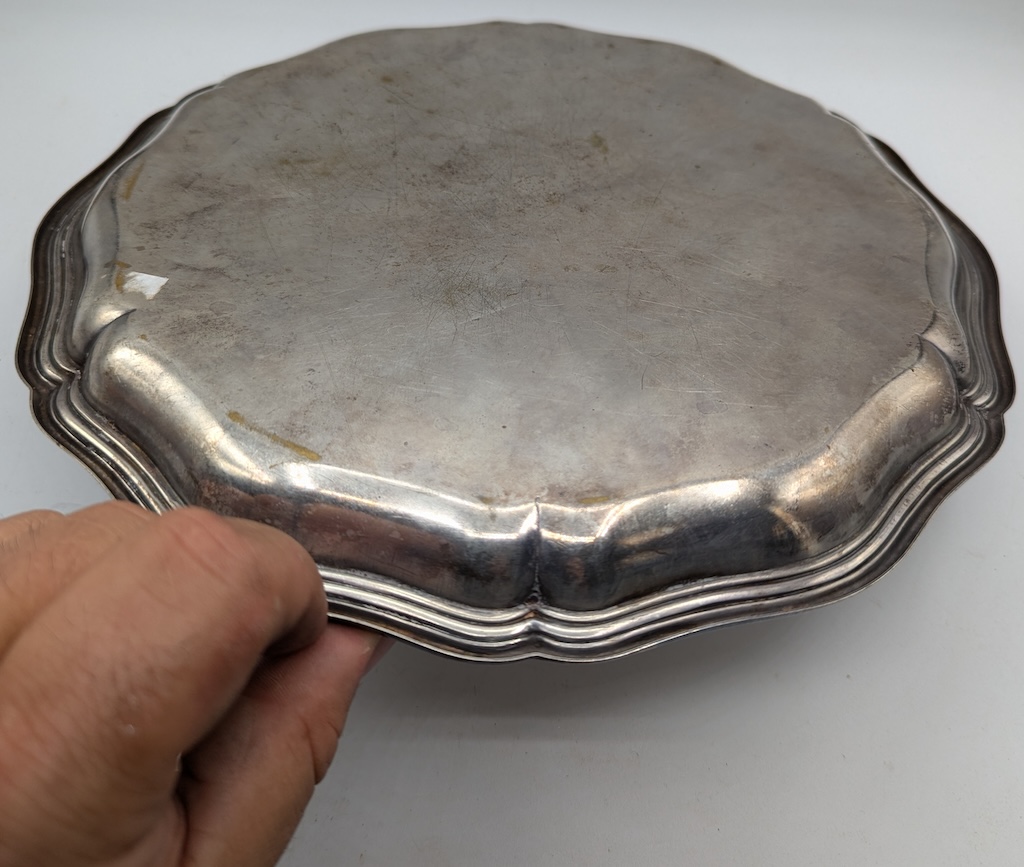 Third reich Adolf hitler AH monogram silverware large TRAY from the ...