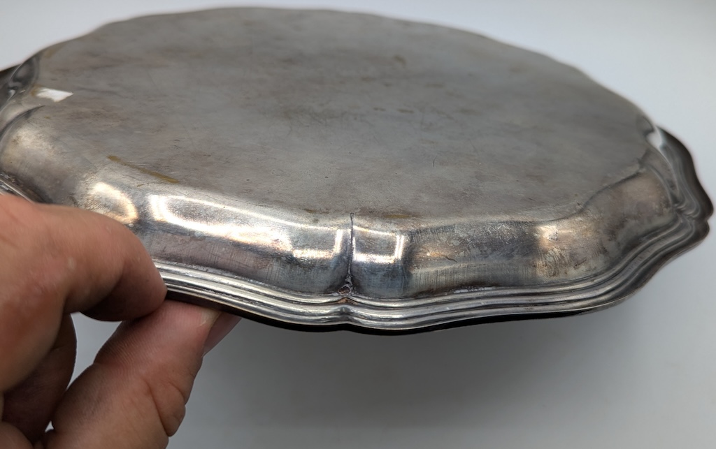 Third reich Adolf hitler AH monogram silverware large TRAY from the ...