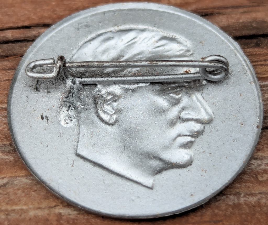 Third Reich Elections patriotic pin Adolf Hitler 1933