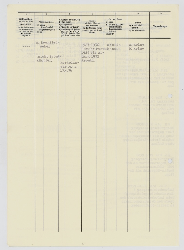 WW2 GERMAN NAZI ORIGINAL WAFFEN SS 2 PAGES PROMOTION DOCUMENT SIGNED BY ...