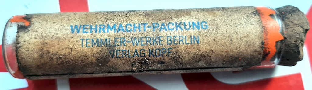 WW2 German Nazi RARE Pervitin tube wehrmacht waffen SS crystal meth ...