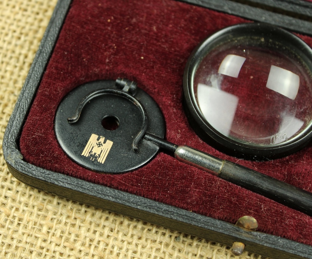 WW2 German Nazi SCARCE DRK red cross Nazi medical set in case