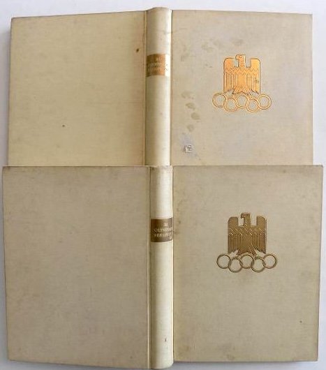 WW2 German Nazi Third Reich Berlin 1936 Summer Olympics Official Report