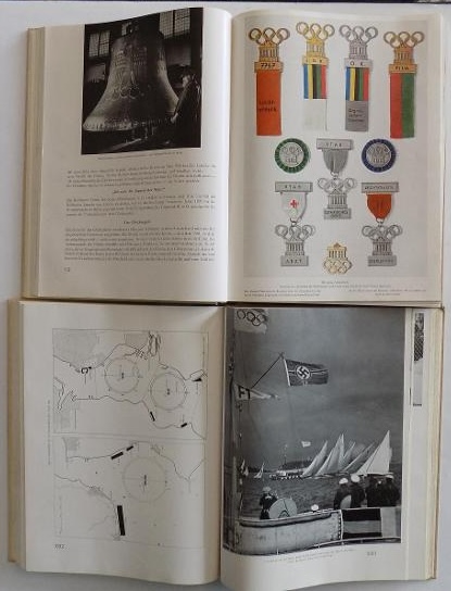 WW2 German Nazi Third Reich Berlin 1936 Summer Olympics Official Report