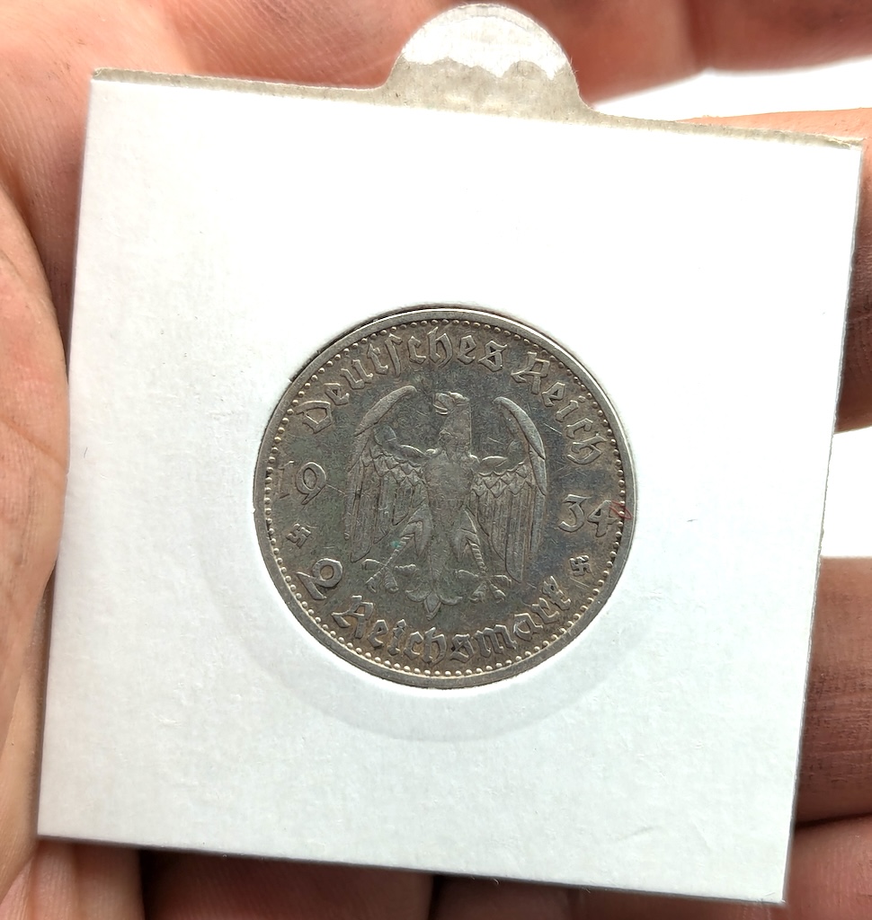 WW2 german Nazi Third Reich early 1933 Election of Adolf Hitler silver ...