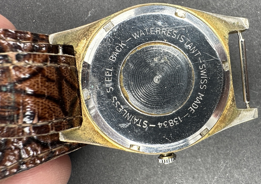 WW2 German Nazi Third Reich Fuhrer patriotic watch with swastika