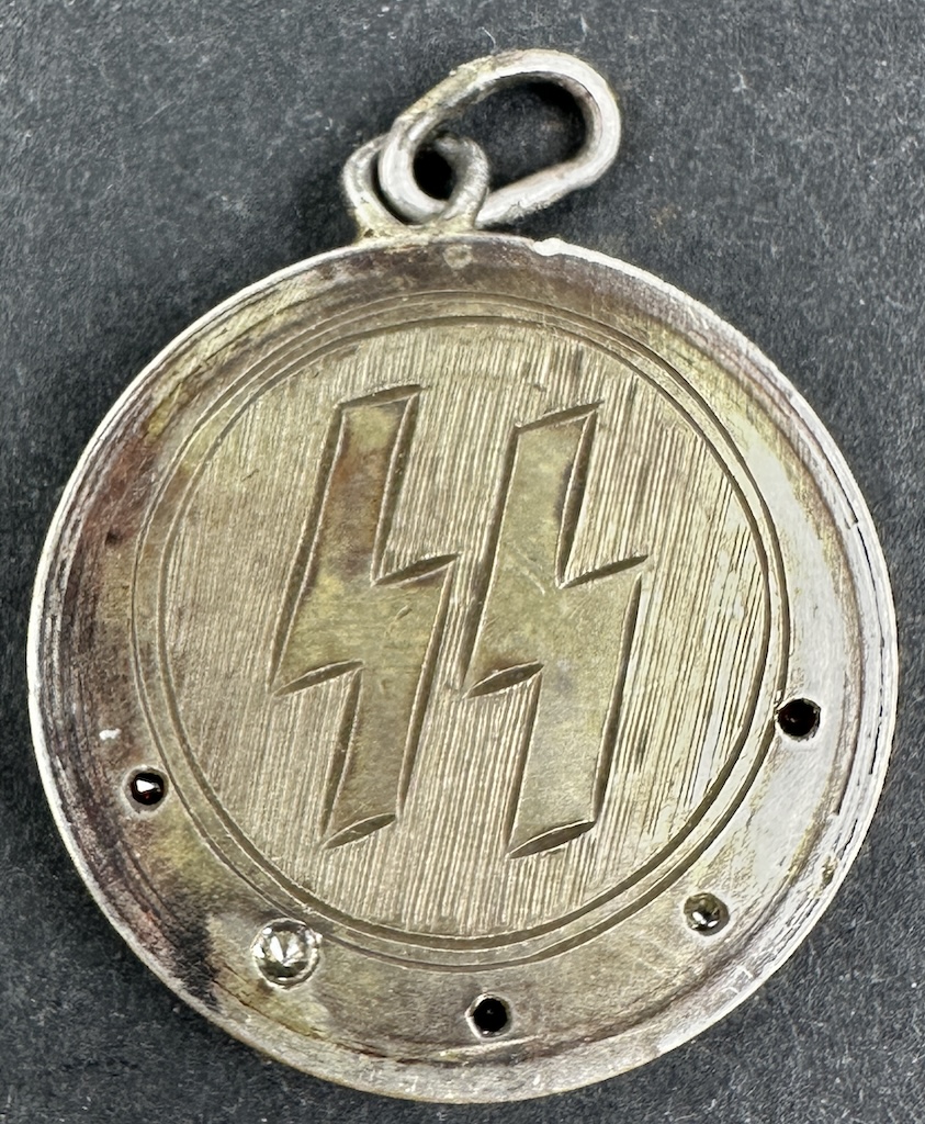WW2 German Nazi WAFFEN SS commemorative medaillon pendant with third ...