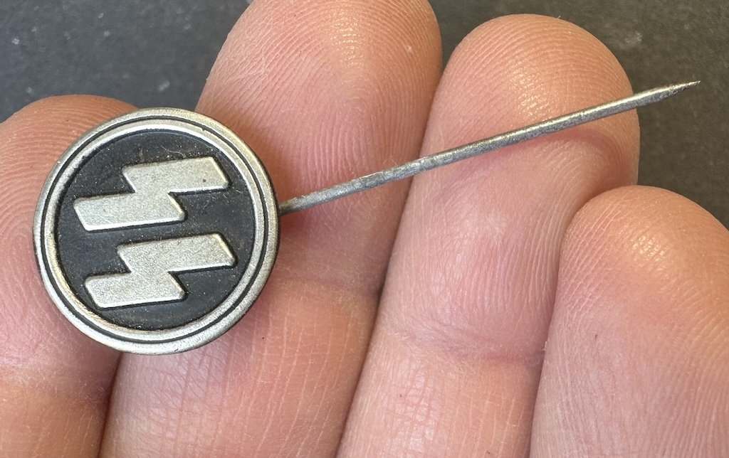 WW2 German Nazi Waffen SS membership stickpin patriotic pin