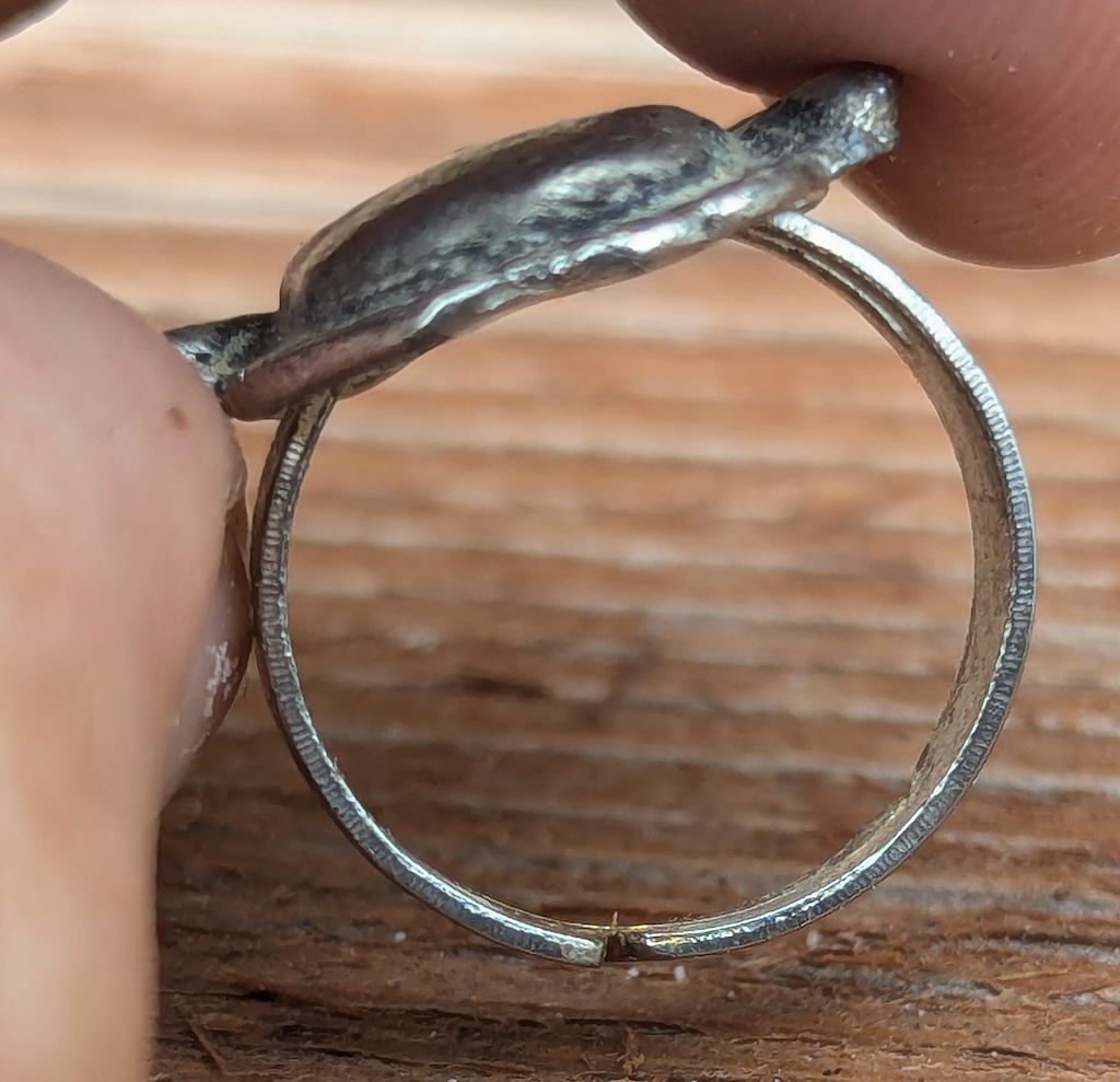 WW2 German Nazi WAFFEN SS TOTENKOPF ring