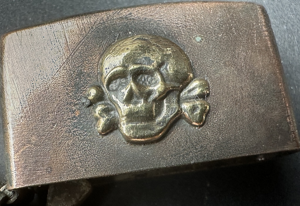 WW2 German Nazi WAFFEN SS TOTENKOPF skull zippo lighter