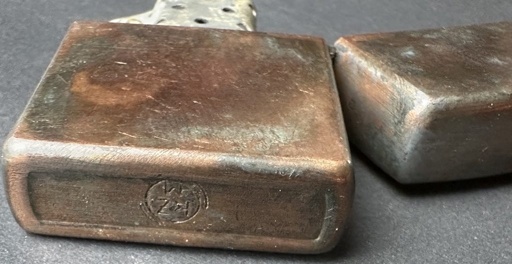 WW2 German Nazi WAFFEN SS TOTENKOPF skull zippo lighter
