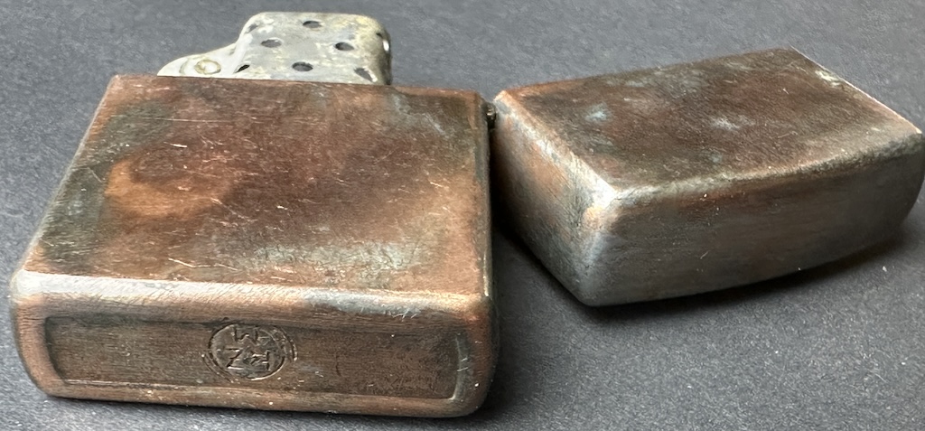 WW2 German Nazi WAFFEN SS TOTENKOPF skull zippo lighter