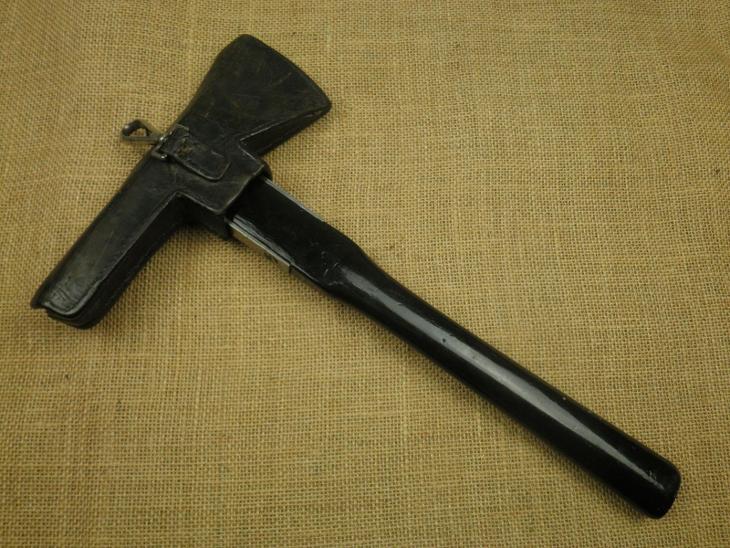 UNIQUE WW2 German Nazi fire FIREMAN dress axe for 15 years of services