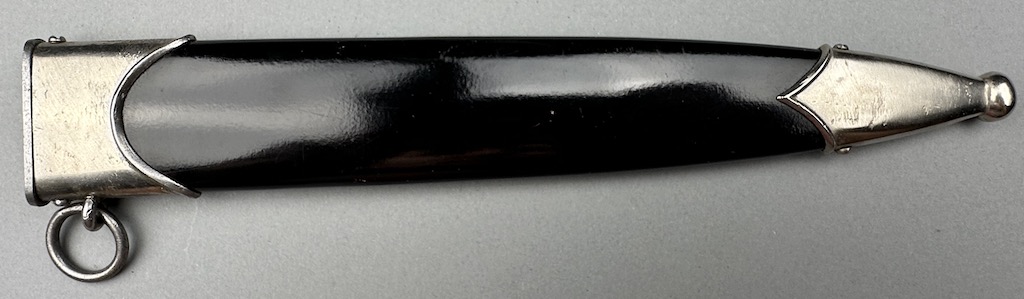 WW2 German Nazi Waffen SS DAGGER early anodized unmarked blade