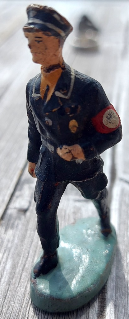1930s Elastolin Waffen SS Allgemeine officer figurine toy from Third ...