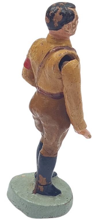 1930s Germany ELASTOLIN ADOLF HITLER moving arm toy figurine wartime RARE