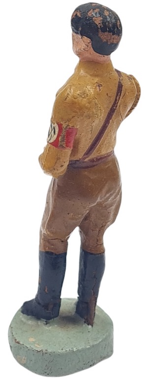1930s Germany ELASTOLIN ADOLF HITLER moving arm toy figurine wartime RARE