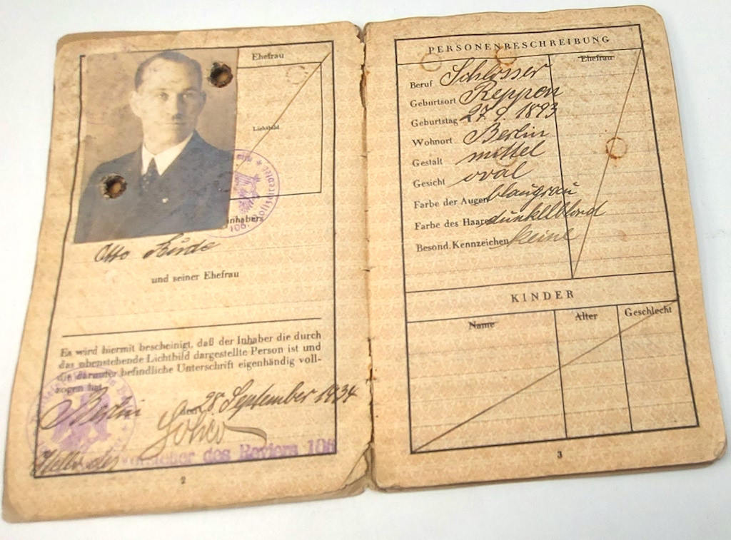 WW2 Original german militaria nazi ss panzer totenkopf items for sale