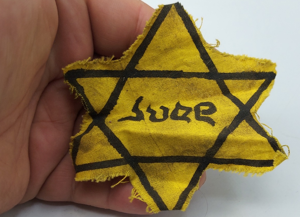 Holocaust Star of David JUDE worn hand made from Germany Jew Jewish ...