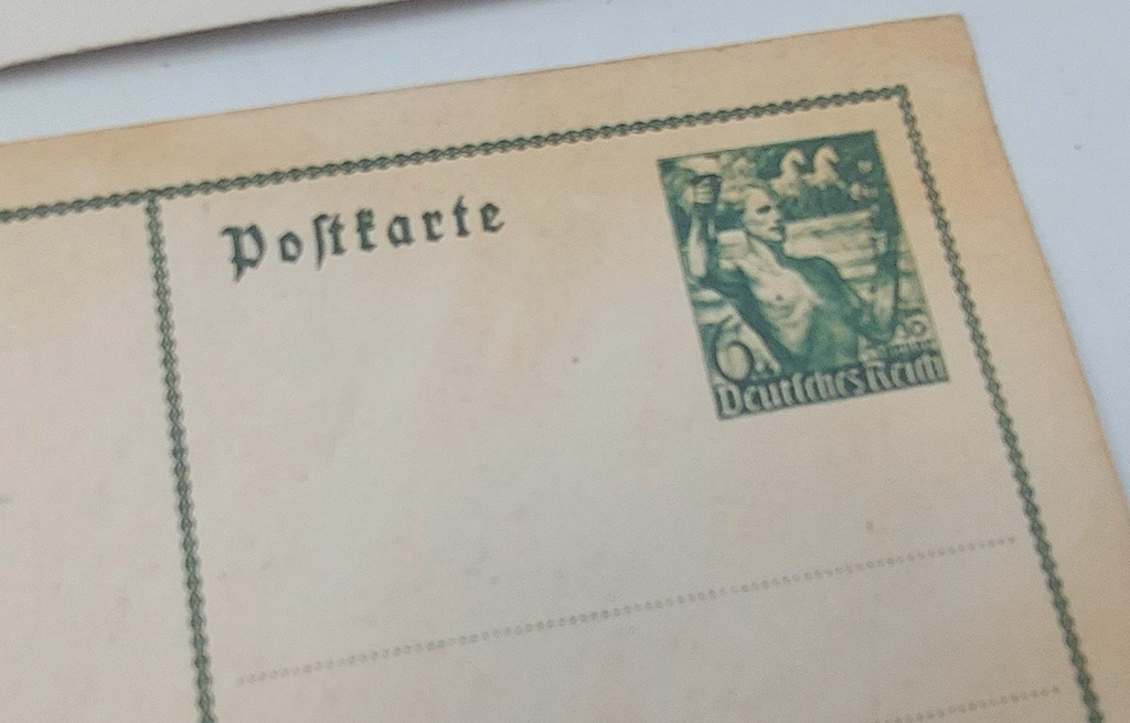 Lot of 3 WW2 German Nazi postcard WAFFEN SS LUFTWAFFE Jewish Propaganda