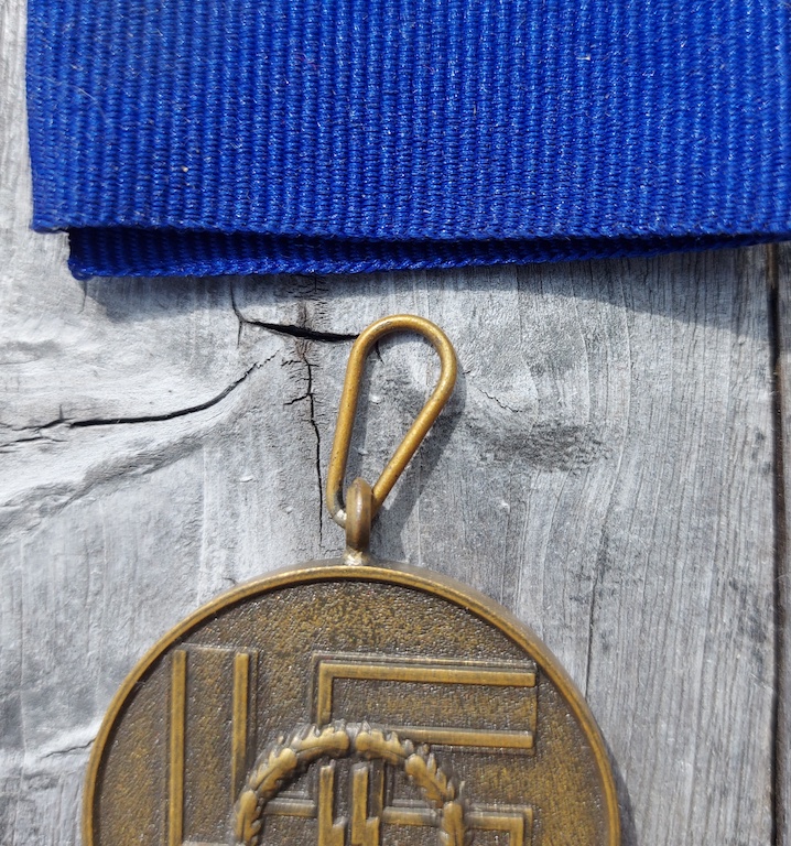 RARE WW2 8 years of faithfull services in the WAFFEN SS medal award ...