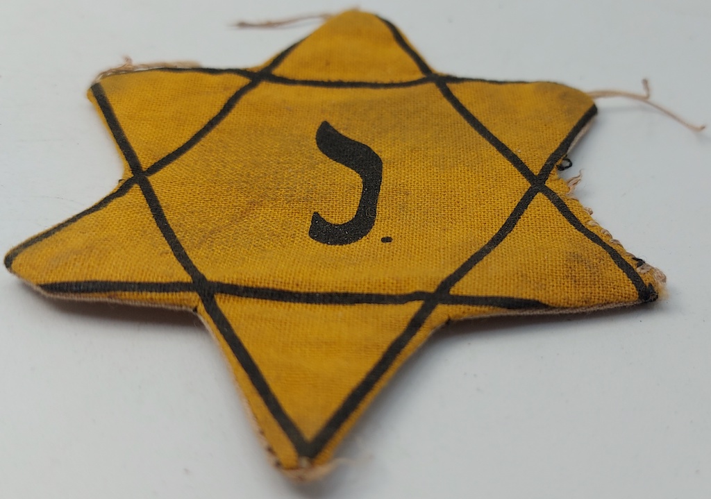 Star of David J. from Belgium RARE variation holocaust Jew Jewish ...