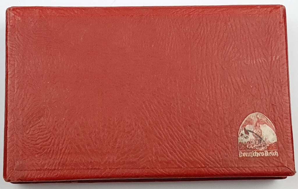 VERY RARE Third Reich NSDAP high leader gift 2 Hitler large silver ...