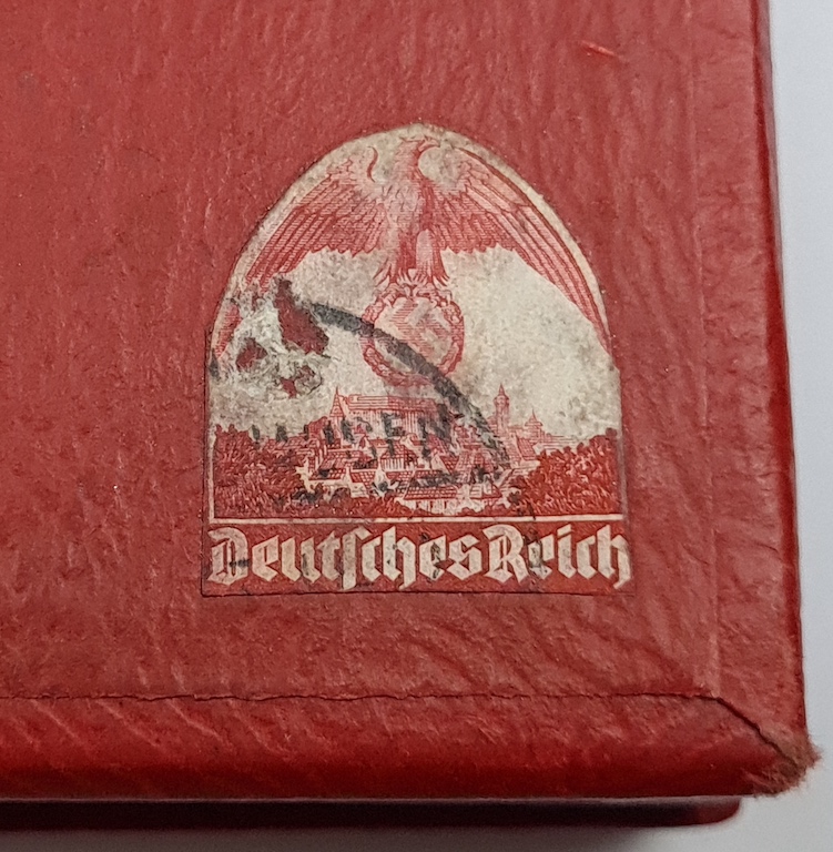 VERY RARE Third Reich NSDAP high leader gift 2 Hitler large silver ...