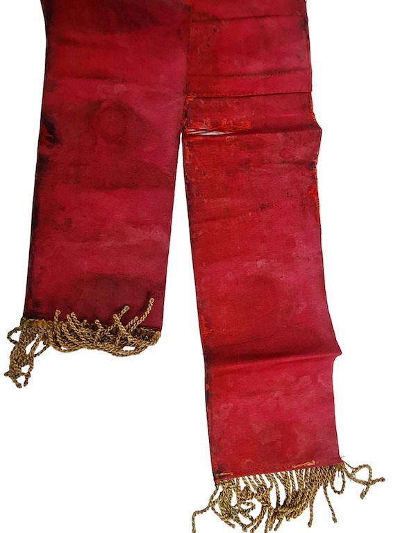 WW2 German Nazi Early NSDAP Adolf Hitler funeral SASH with eagle and AH ...