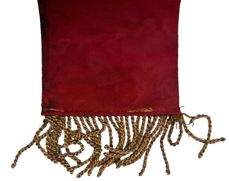 WW2 German Nazi Early NSDAP Adolf Hitler funeral SASH with eagle and AH ...