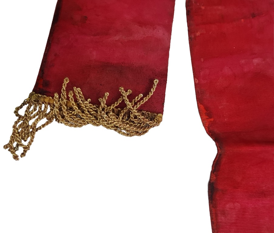 WW2 German Nazi Early NSDAP Adolf Hitler funeral SASH with eagle and AH ...