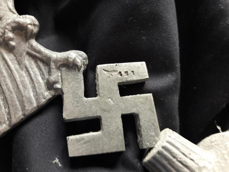 WW2 German Nazi Luftwaffe LW Eagle desktop statue ornement