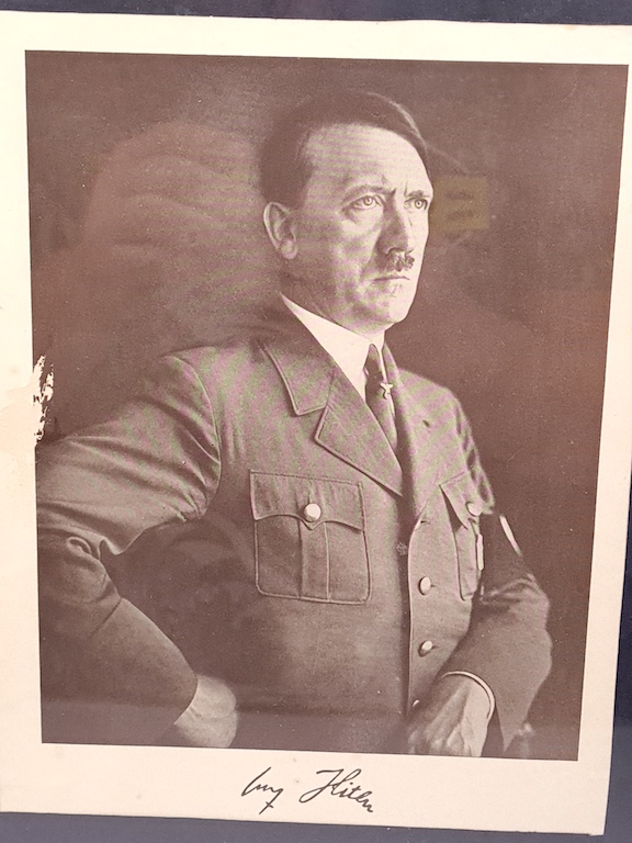 WW2 German Nazi NSDAP Adolf Hitler school/official period photo in ...