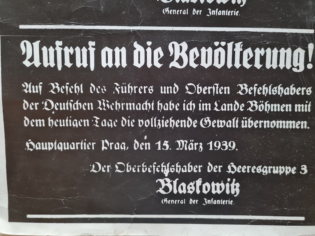 WW2 German Nazi RARE NSDAP poster about a reunion in the streets for a ...
