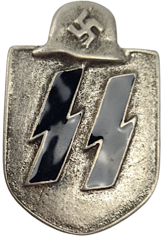 WW2 German Nazi Waffen SS helmet pin