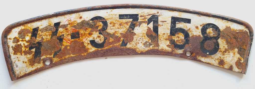 WW2 German Nazi WAFFEN SS TOTENKOPF PANZER eastern campaign relic found ...