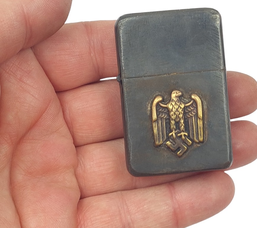 WW2 German Nazi Wehrmacht Heer soldier's personal Zippo lighter by RZM ...