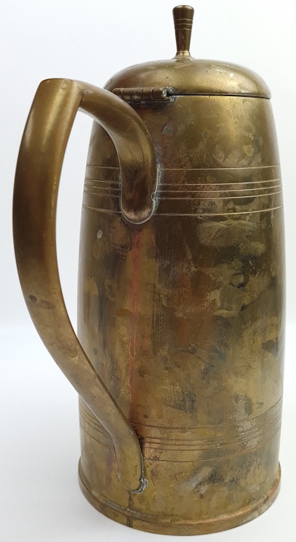 WW2 german Nazi wehrmacht silverware coffe pot large bronze with ...