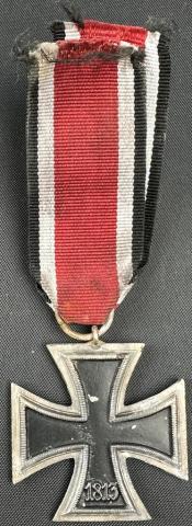 WW2 German Nazi IRON CROSS 2nd classe medal award Waffen SS Wehrmacht