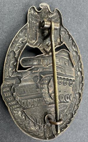 WW2 German Nazi PANZER TANK badge award grossdeutschland grenadier