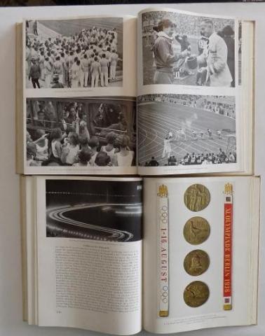 WW2 German Nazi Third Reich Berlin 1936 Summer Olympics Official Report