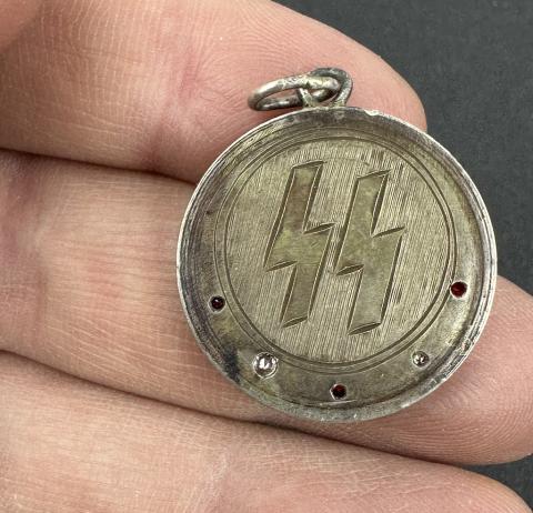 WW2 German Nazi WAFFEN SS commemorative medaillon pendant with third ...