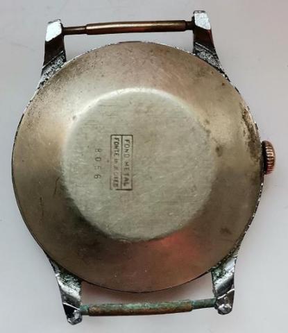 WW2 German Nazi WAFFEN SS SWISS working WATCH with Swastika and SS motto