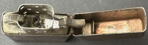 WW2 German Nazi WAFFEN SS TOTENKOPF skull zippo lighter