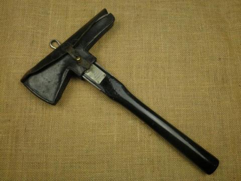 UNIQUE WW2 German Nazi fire FIREMAN dress axe for 15 years of services